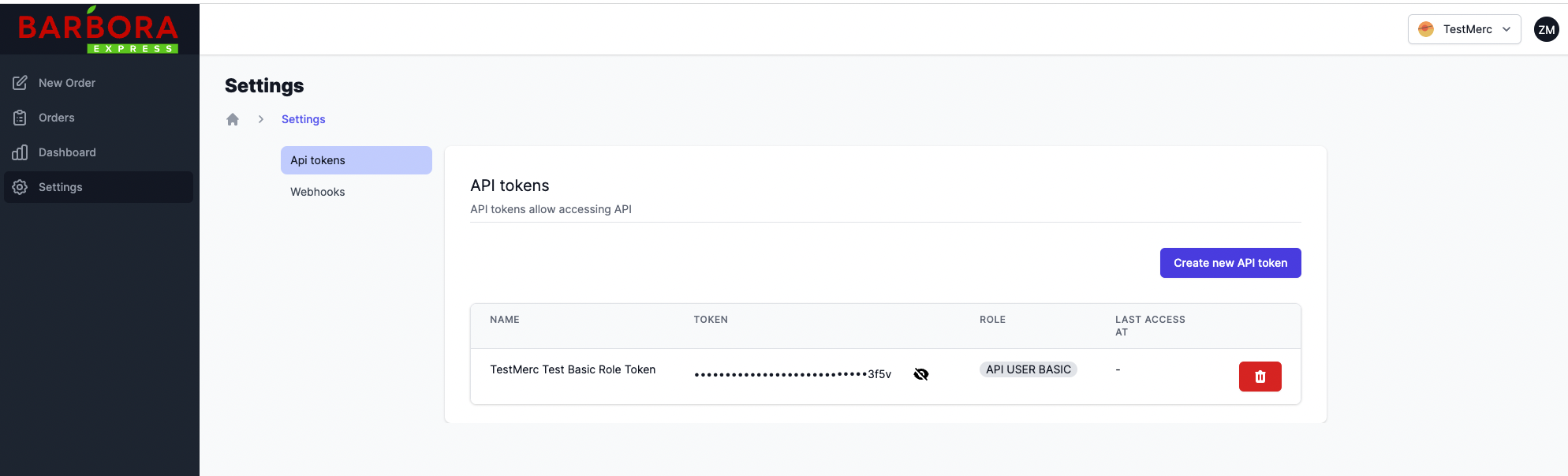 Integration | Barbora Express